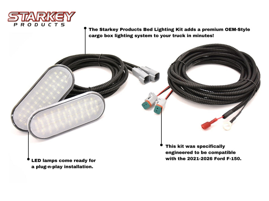 Ford F-150 OEM-Style Bed Lighting Kit (2021-2026) | Starkey Products, Inc.