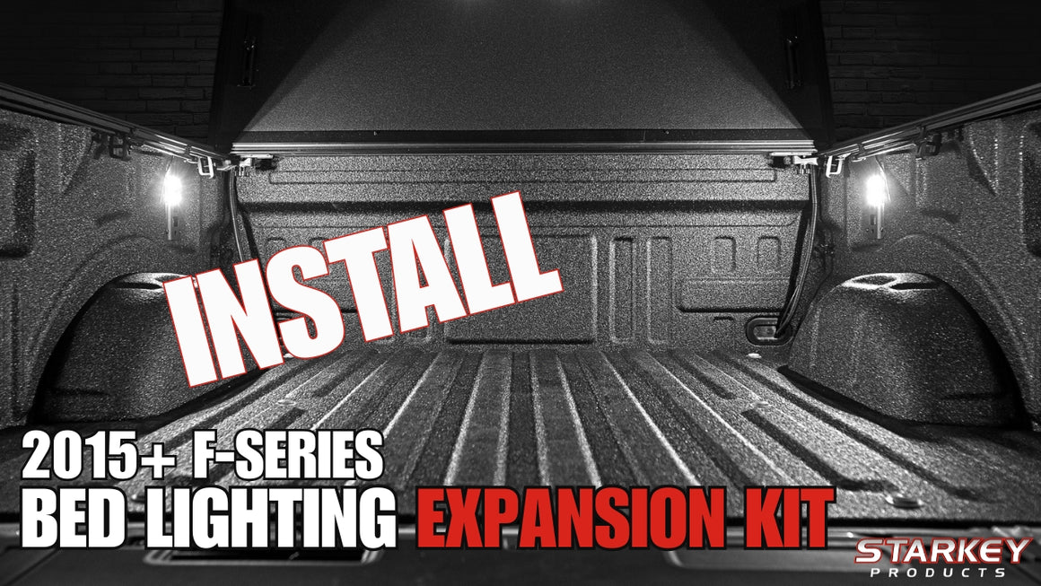 Ford F-Series Bed Lighting Expansion Complete Kit (2015-2025) | Starkey ...